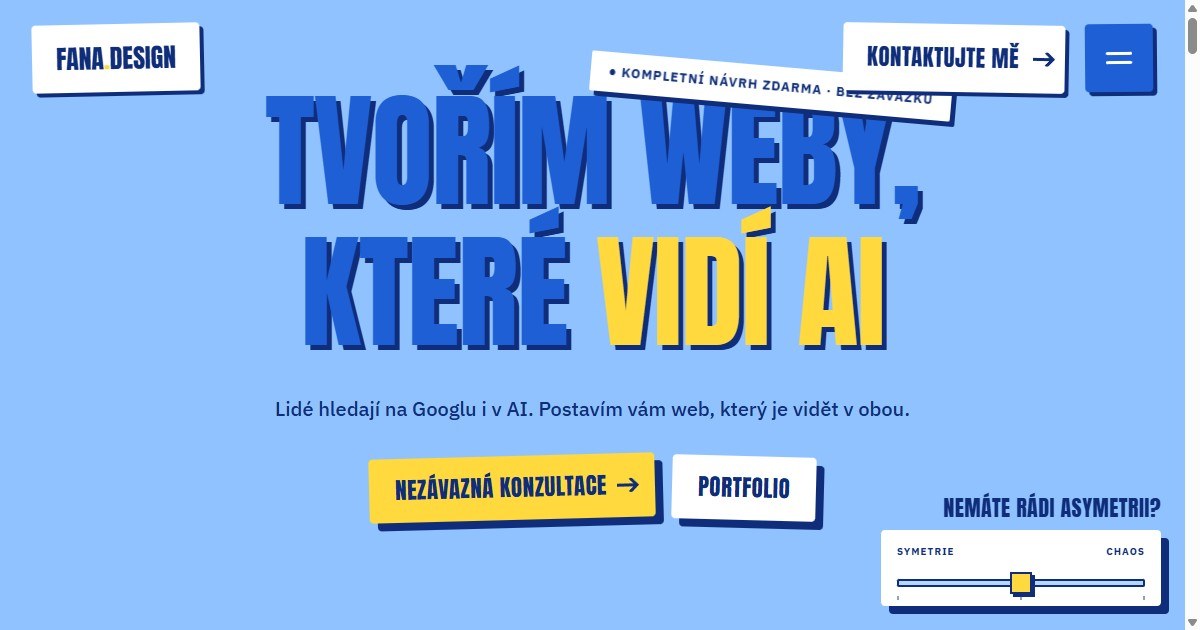 llms.txt: jak řeknete AI o vašem webu · fana.design